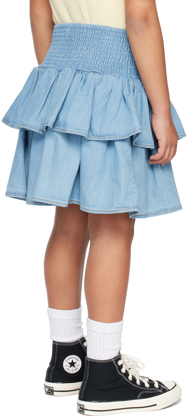Molo Kids Blue Bonita Skirt Molo