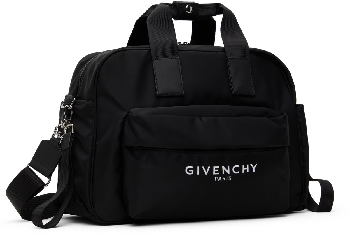 Givenchy Baby Black Logo Changing Bag Set Givenchy