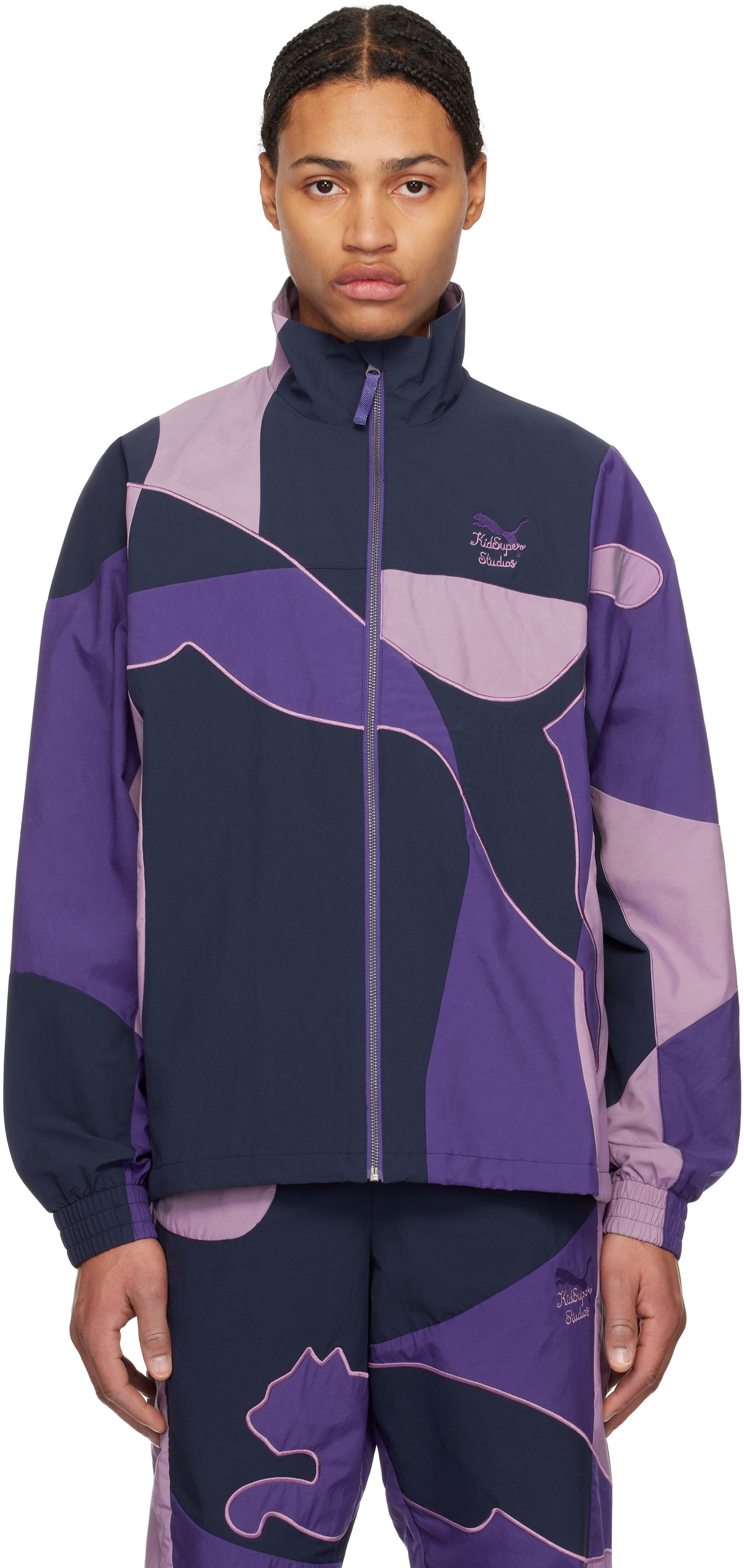 KidSuper Purple PUMA Edition Cellerator Jacket KidSuper