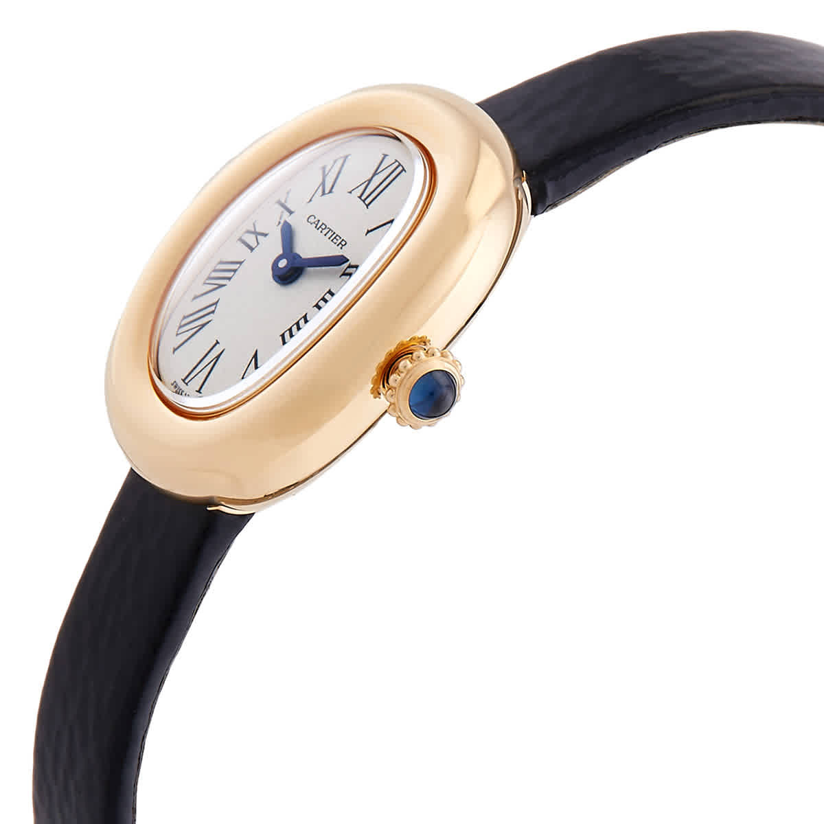 Cartier Baignoire Mini Quartz Silver Dial Ladies Watch WGBA0017 Cartier
