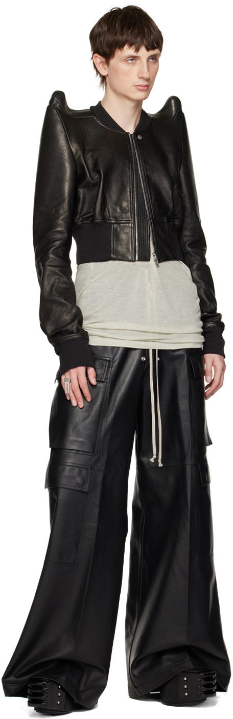 Rick Owens Silver Open Trunk Ring Rick Owens