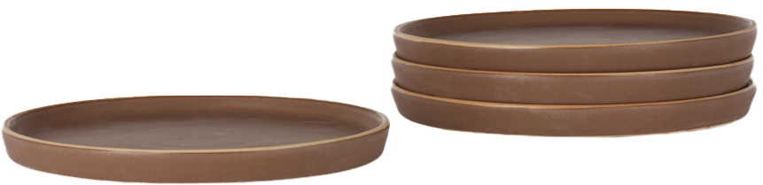 Lineage Ceramics Red Side Plate, 4 pcs Lineage Ceramics