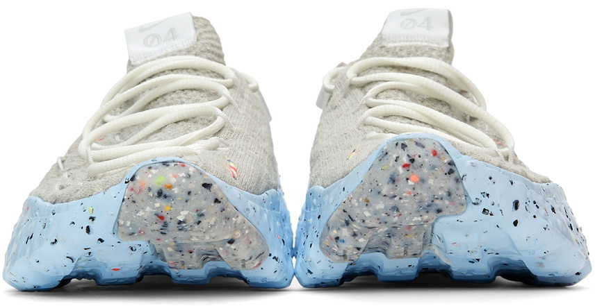 Nike Grey & Blue Space Hippie 04 Sneakers Nike