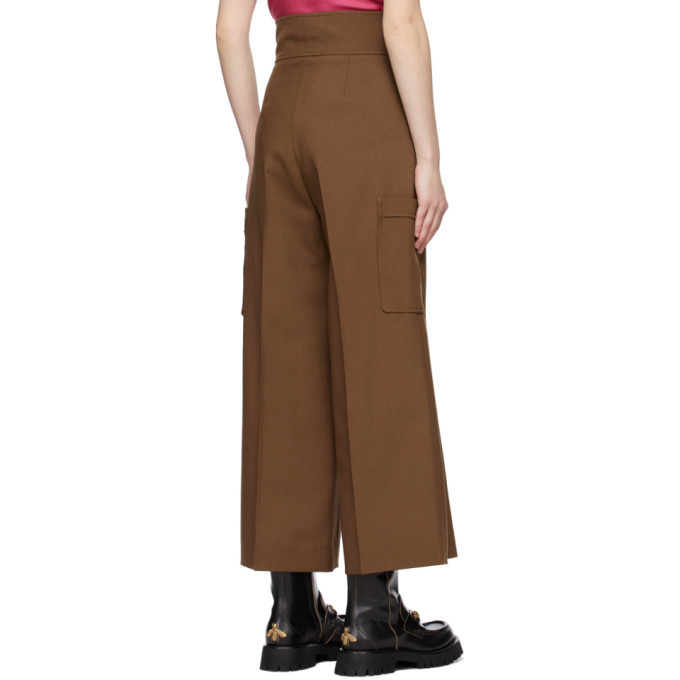 Gucci Brown Mohair Trousers Gucci
