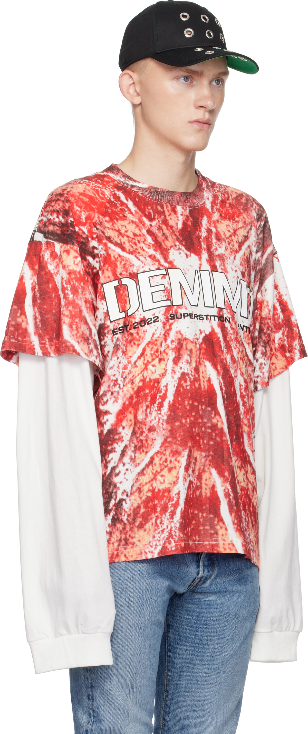 DEMMO Red Return To Flesh T-shirt