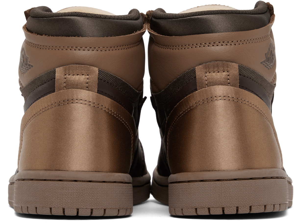 Nike Jordan Brown Air Jordan 1 Method Of Make High Sneakers Nike Jordan ...