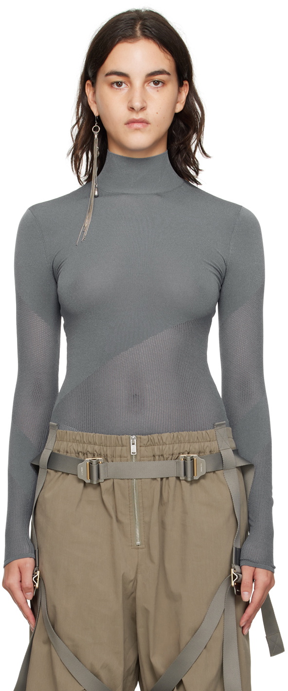 Dion Lee Blue Helix Sweater Dion Lee