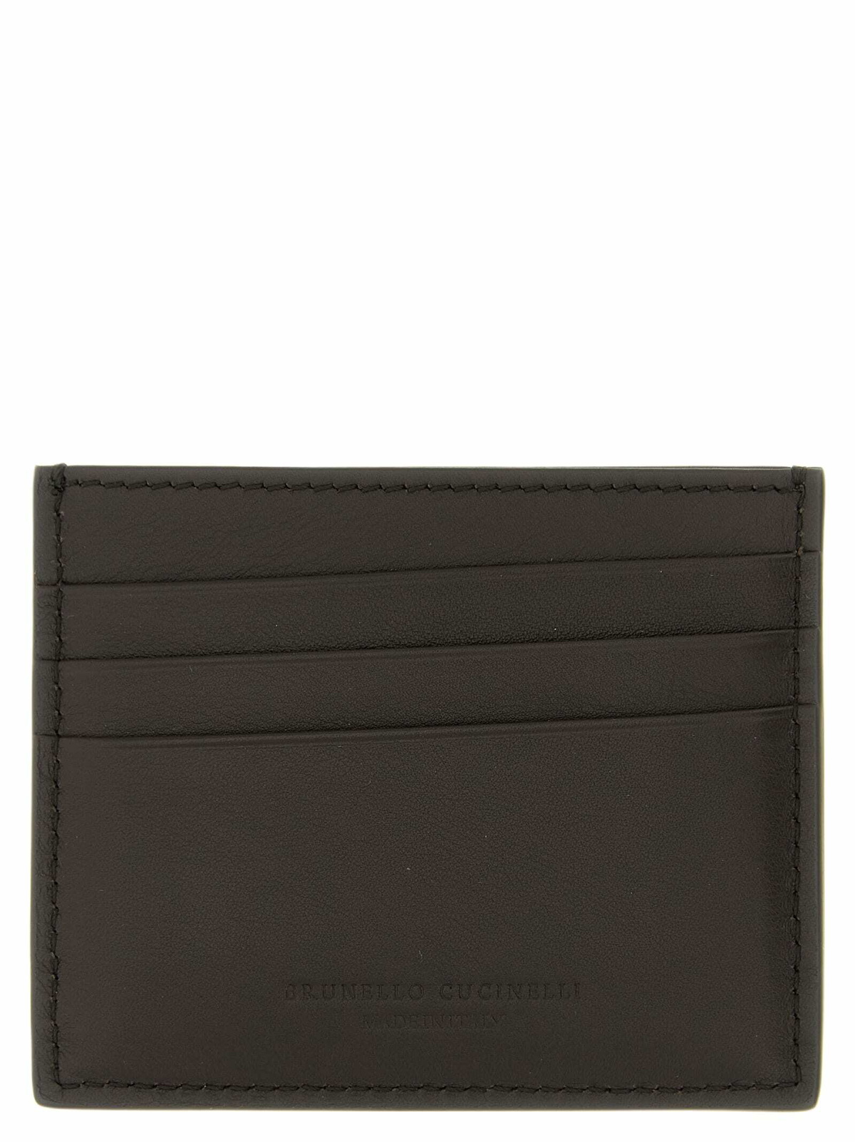 Brunello Cucinelli Logo Card Holder Brunello Cucinelli