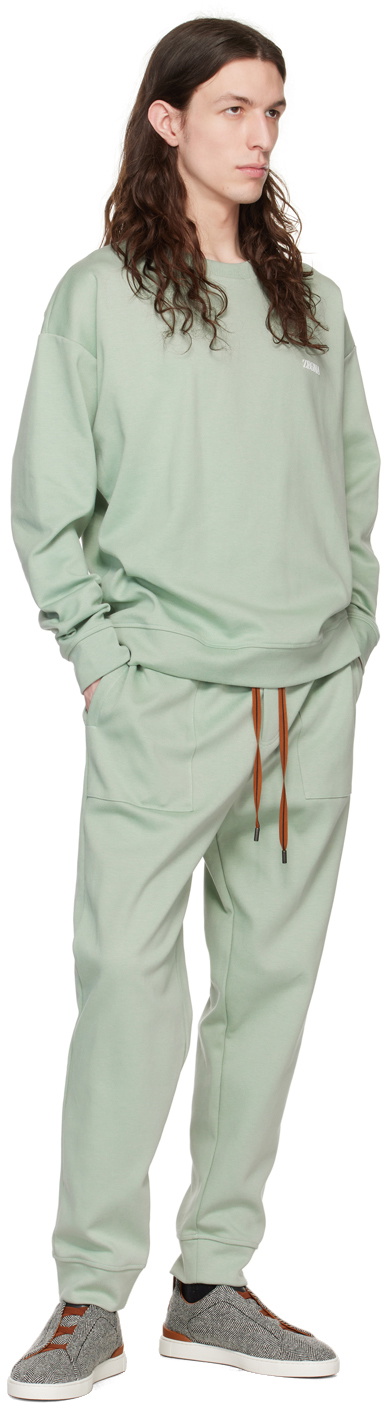 ZEGNA Green Essential Lounge Pants Zegna
