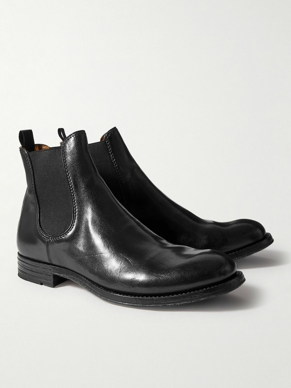 Officine Creative - Balance Leather Chelsea Boots - Black Officine Creative