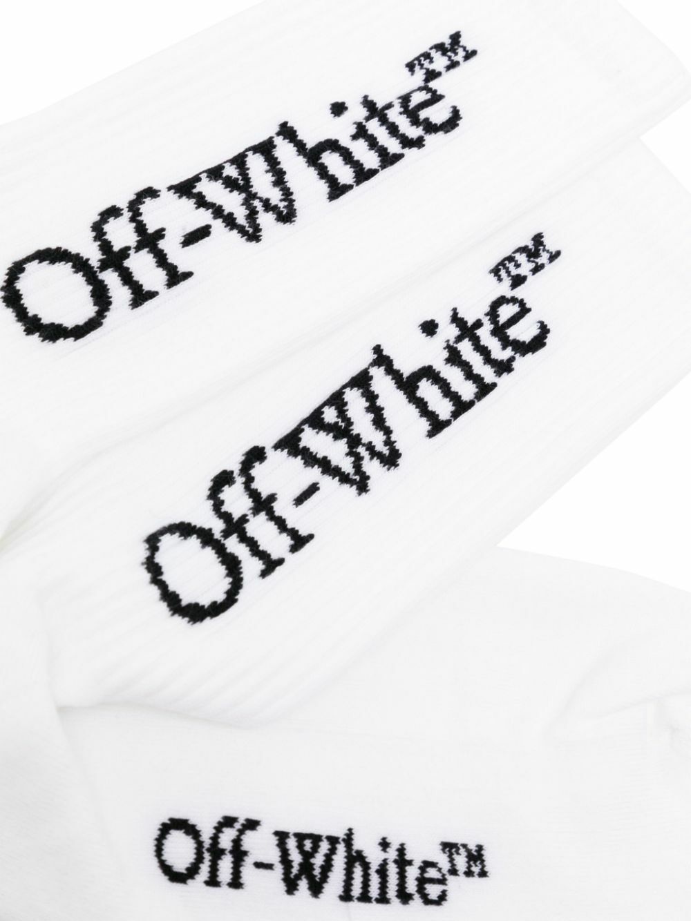 OFF-WHITE - Socks With Logo Off-White
