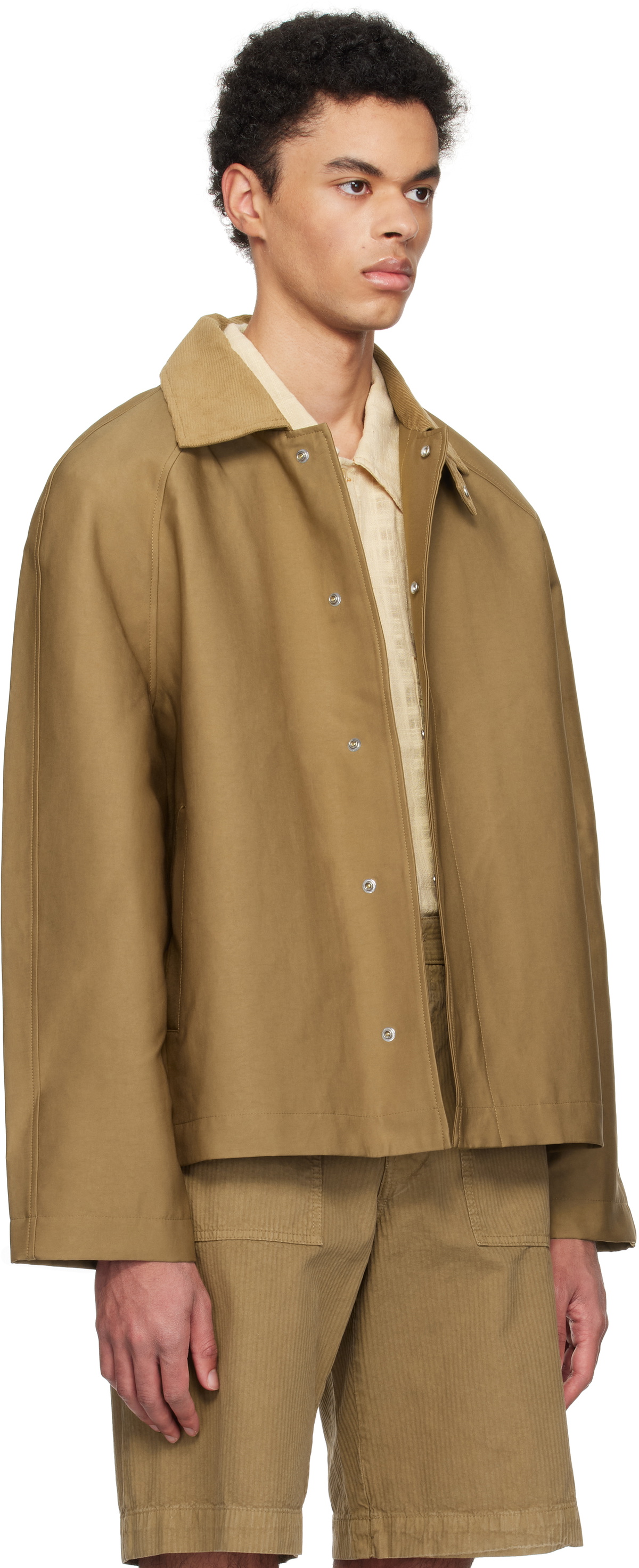 Sunflower Tan Short Raglan Jacket Sunflower