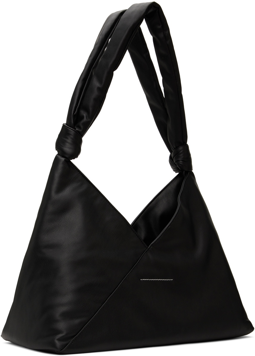 MM6 Maison Margiela Black Triangle Knotted Bag MM6 Maison Margiela
