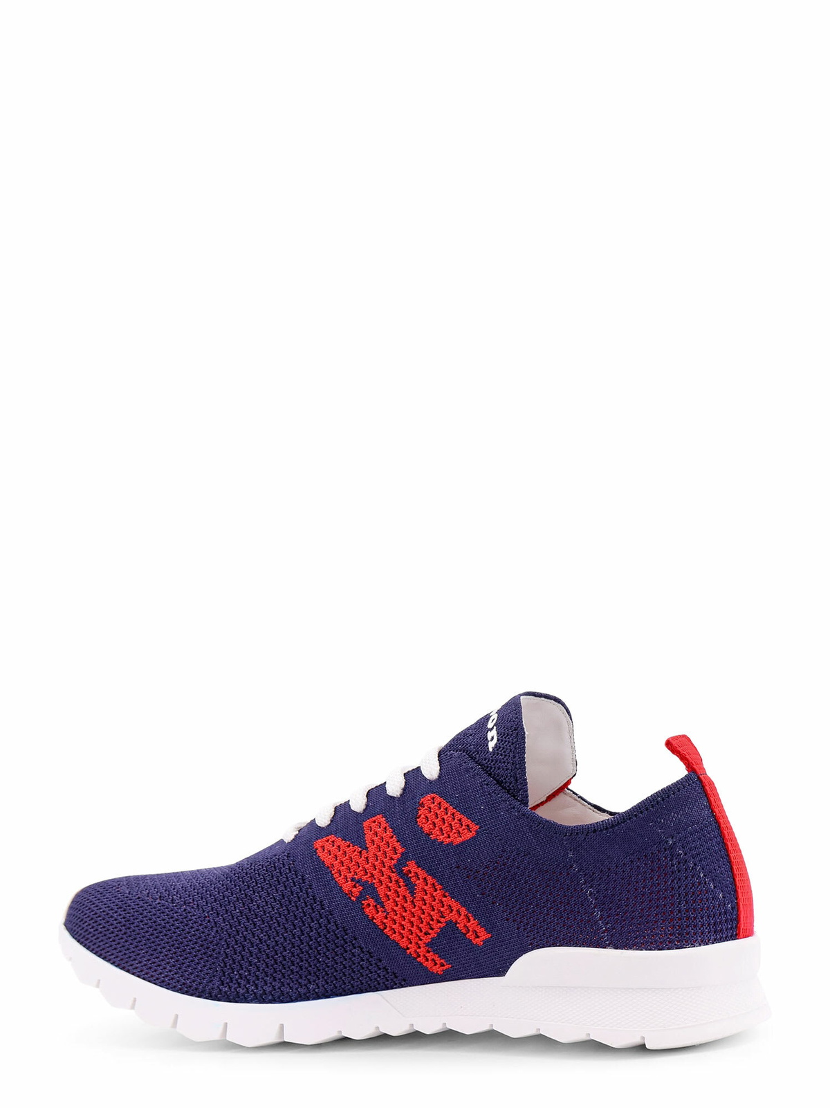 Kiton Knit Sneakers With Lateral Monogram Kiton