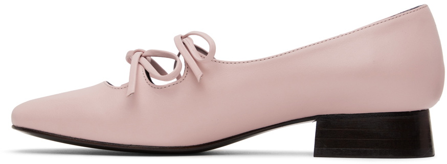 Nicole Saldaña SSENSE Exclusive Pink Isabel Ballerina Flats Nicole Saldaña