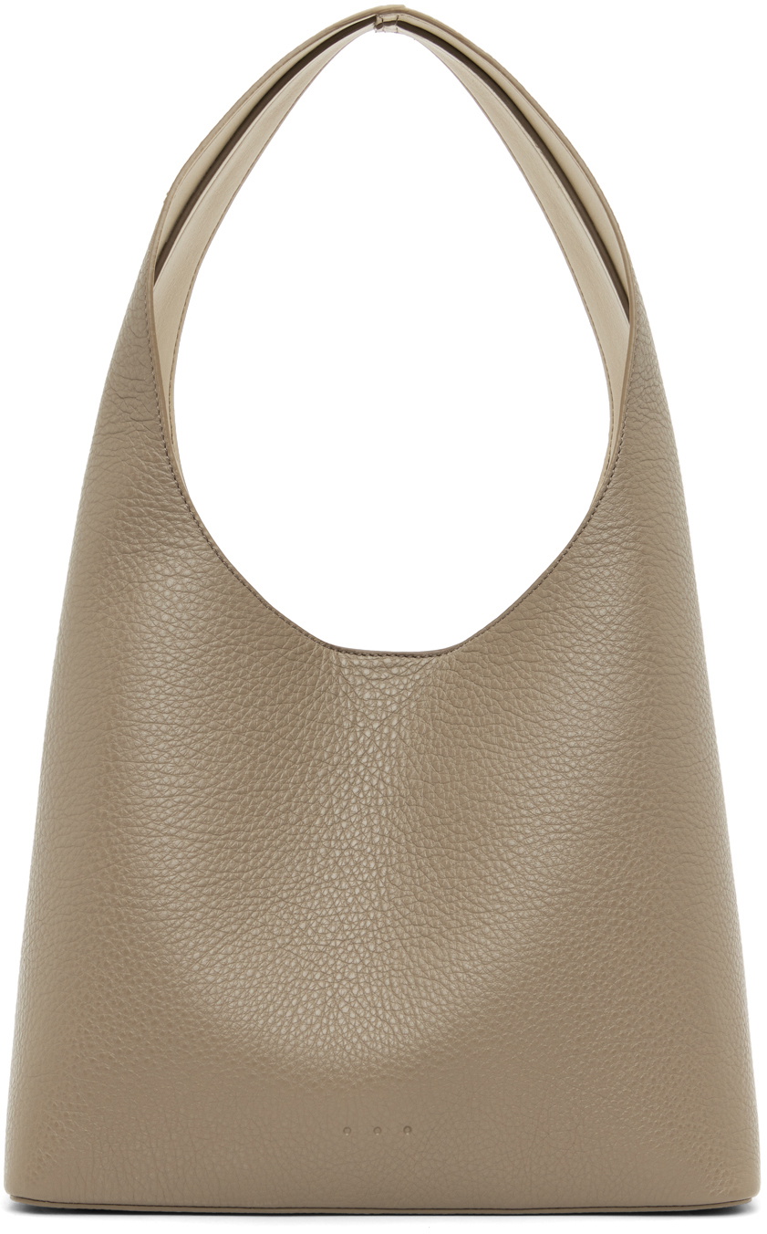 Aesther Ekme Taupe Midi Shoulder Bag Aesther Ekme