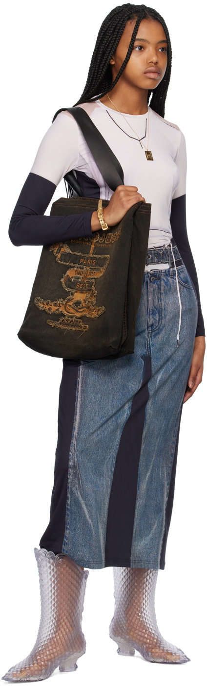 Y/Project Brown 'Paris' Best' Tote Y/Project