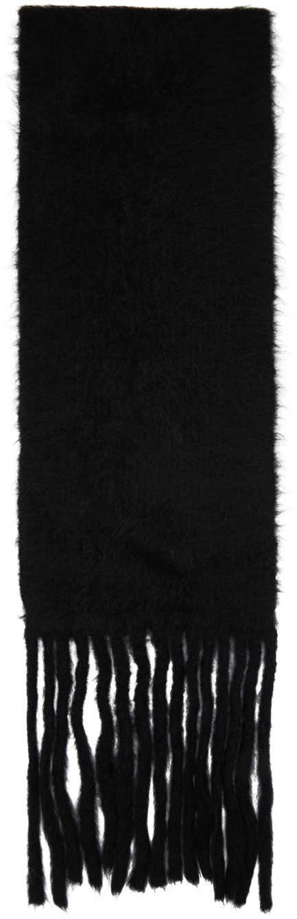 Séfr Black Fuzzy Scarf Séfr