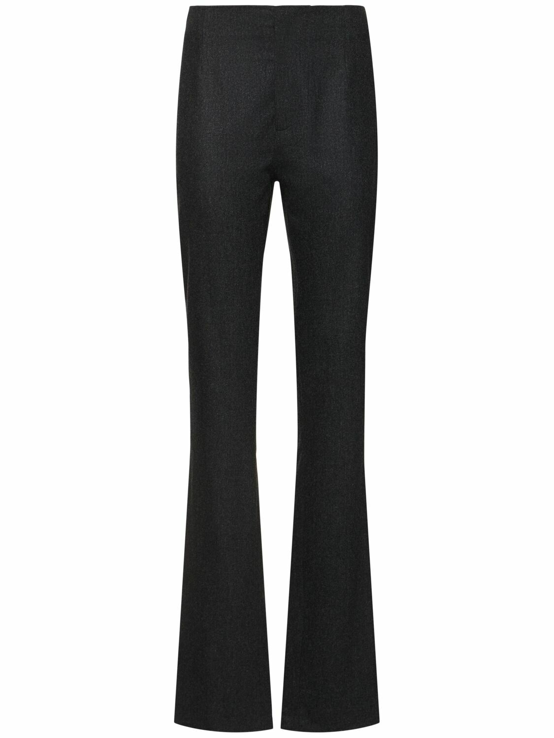 THE FRANKIE SHOP Morrison Stretch Wool Straight Pants The Frankie Shop