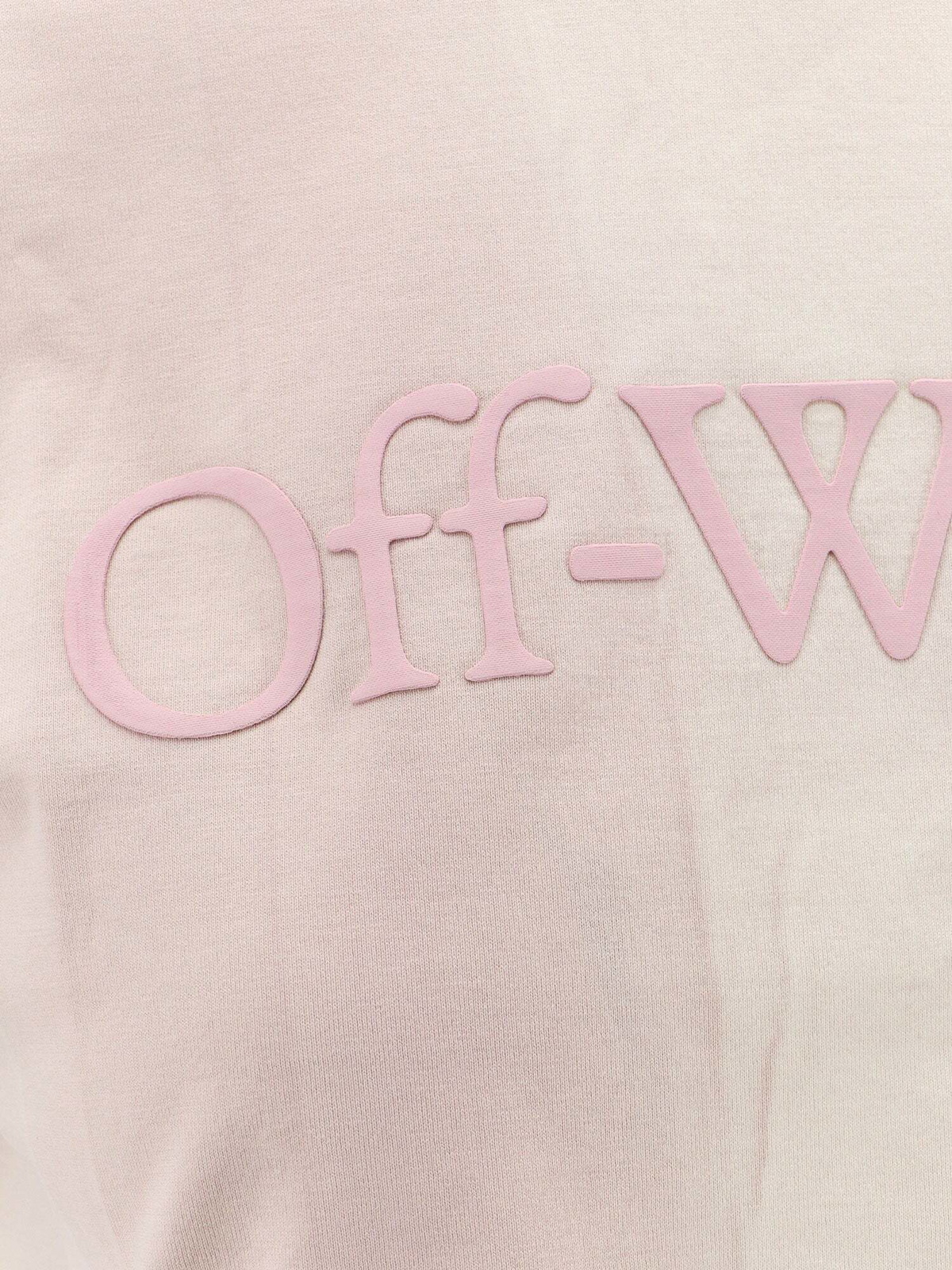 Off White T Shirt Pink Womens Off-White