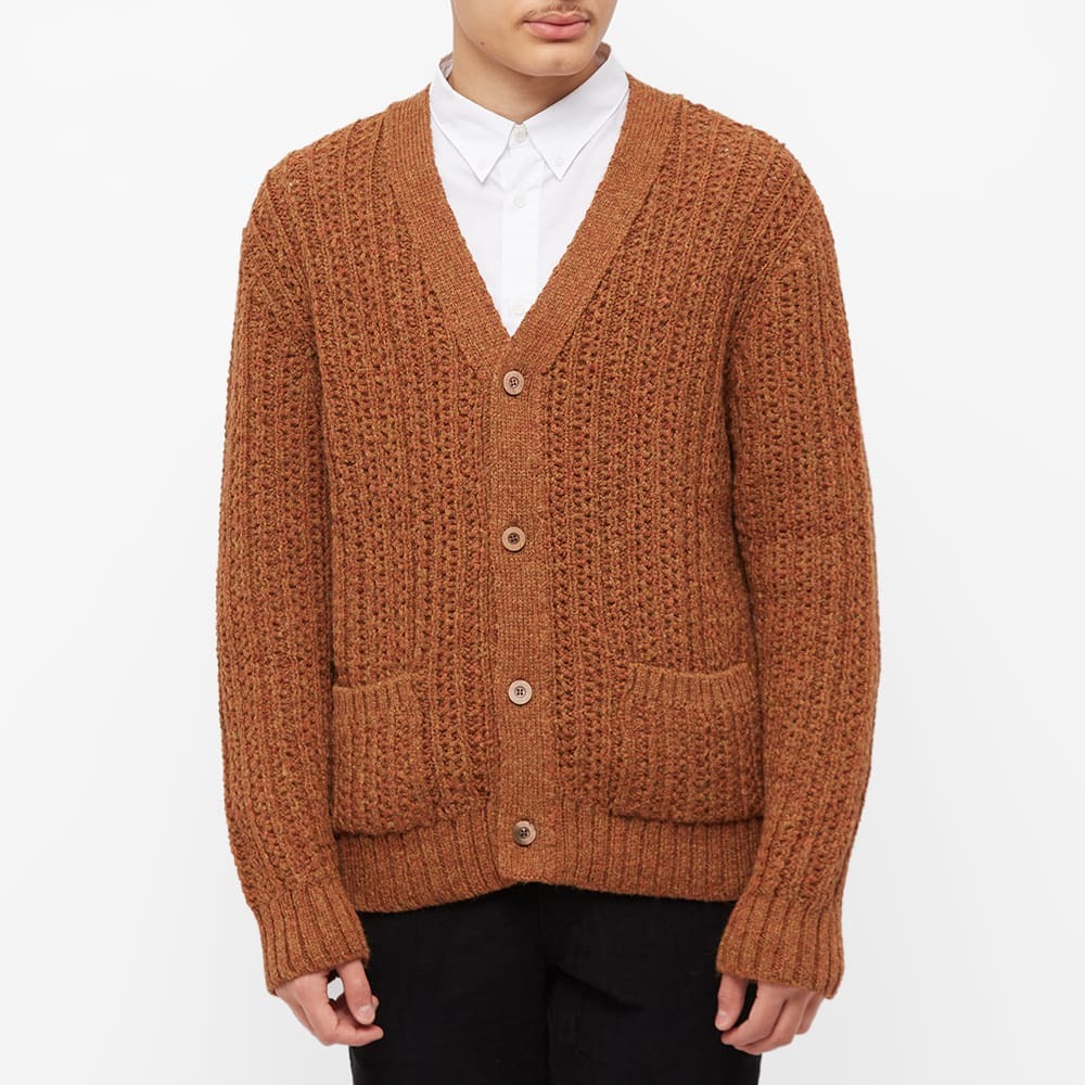 Corridor Men's Braided Cardigan in Umber Corridor