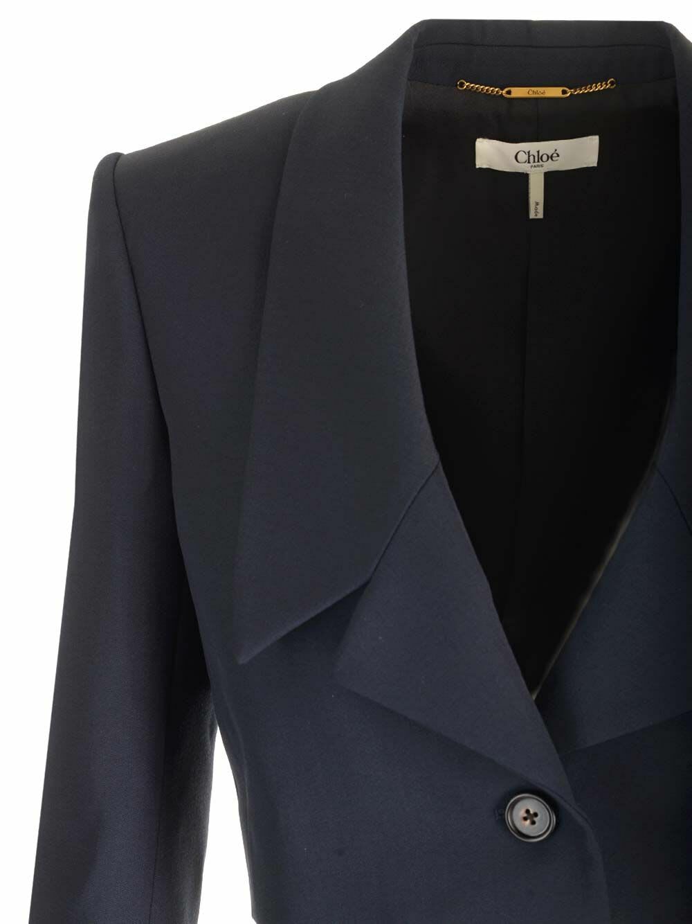 Chloé Cropped Spencer Blazer Chloe