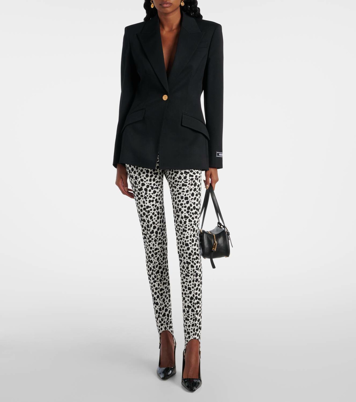 Versace Leopard-print leggings Versace