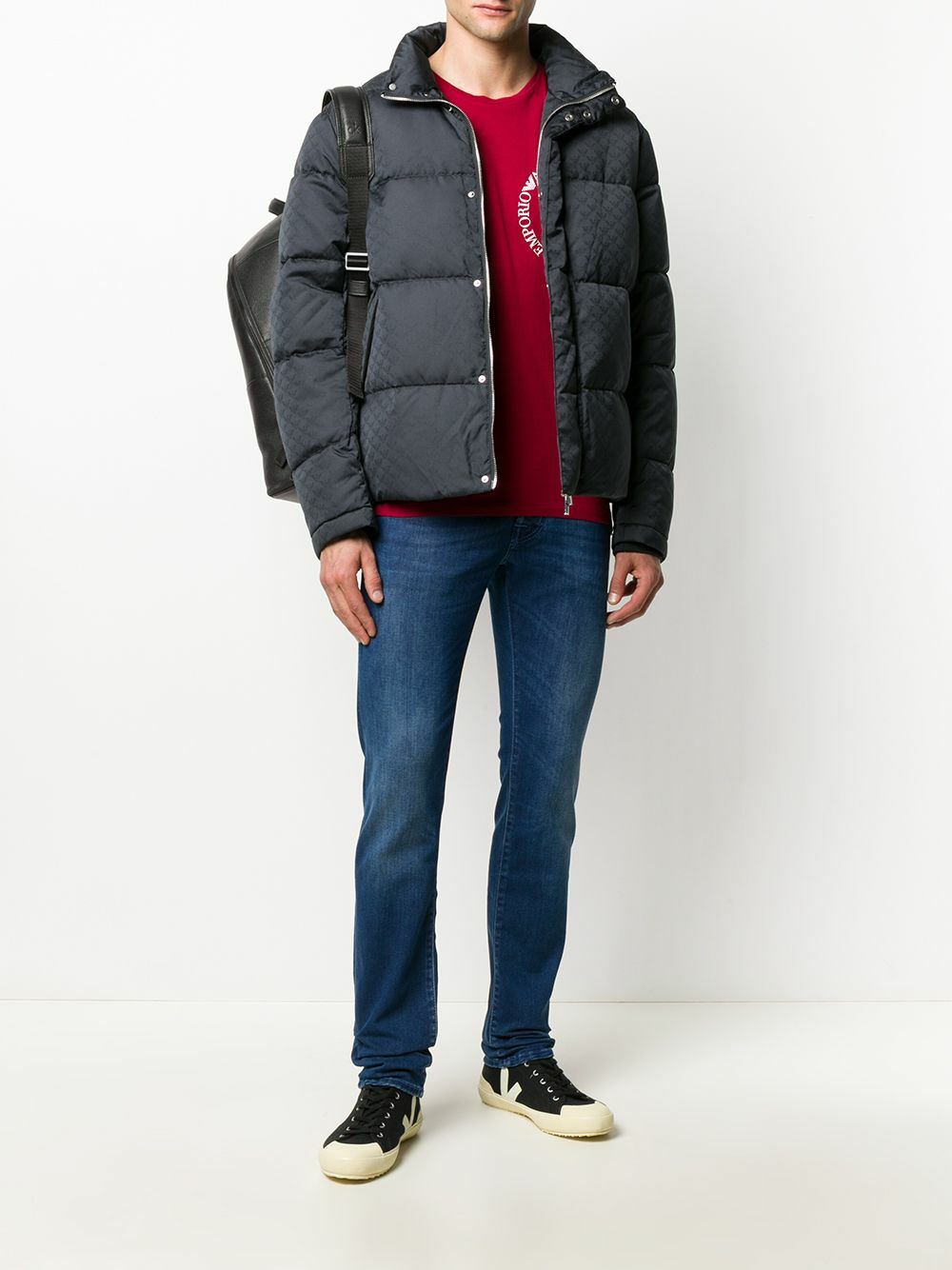 EMPORIO ARMANI - Nylon Down Jacket Emporio Armani