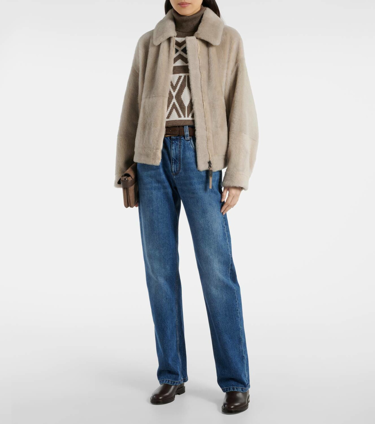 Brunello Cucinelli Shearling jacket Brunello Cucinelli