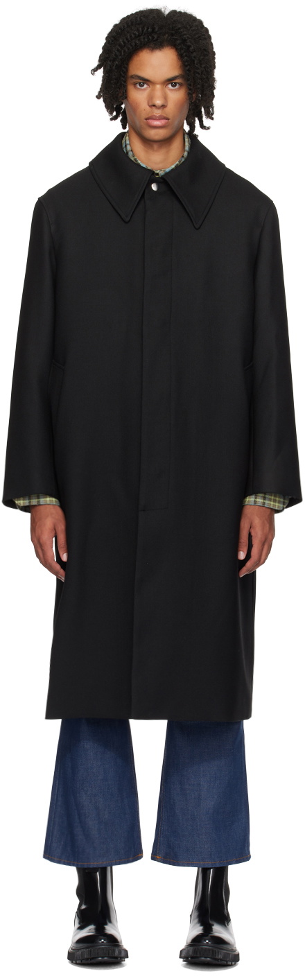 Sunflower Black Press-Stud Coat Sunflower