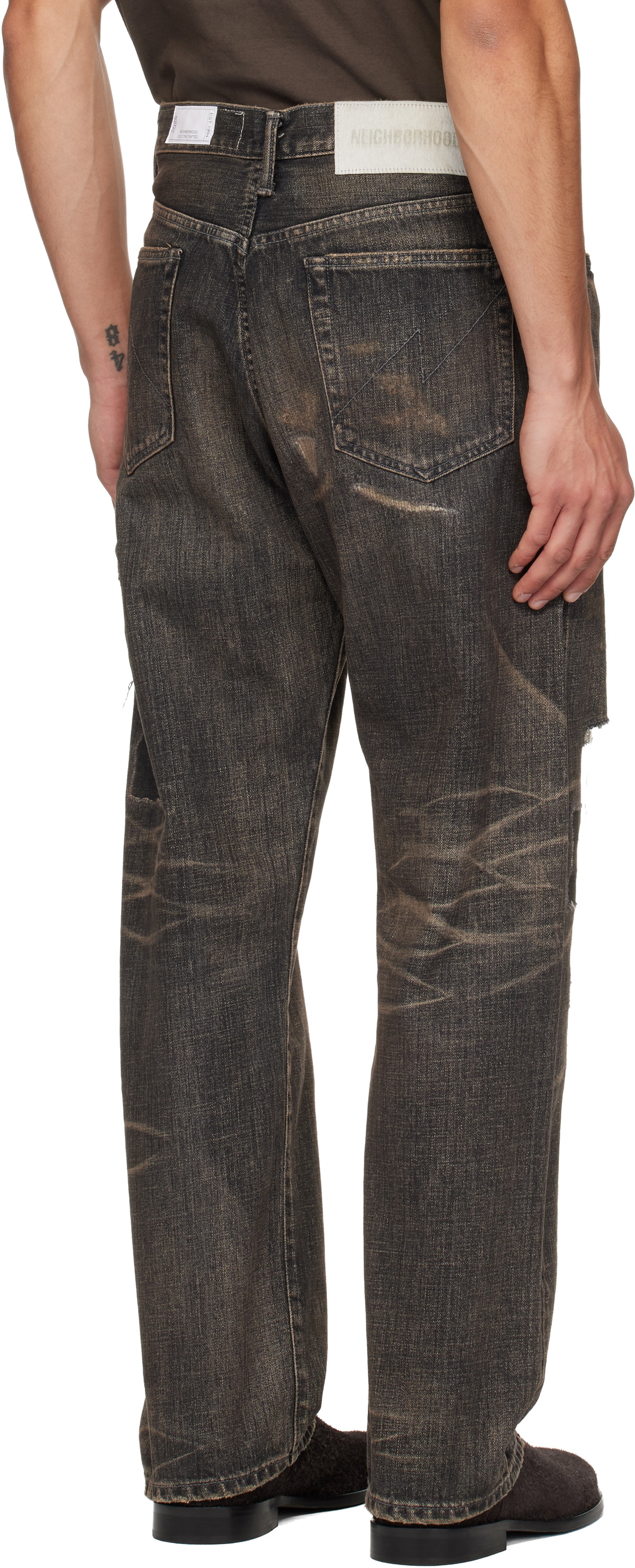Neighborhood Gray Denim DP Basic Jeans Neighborhood