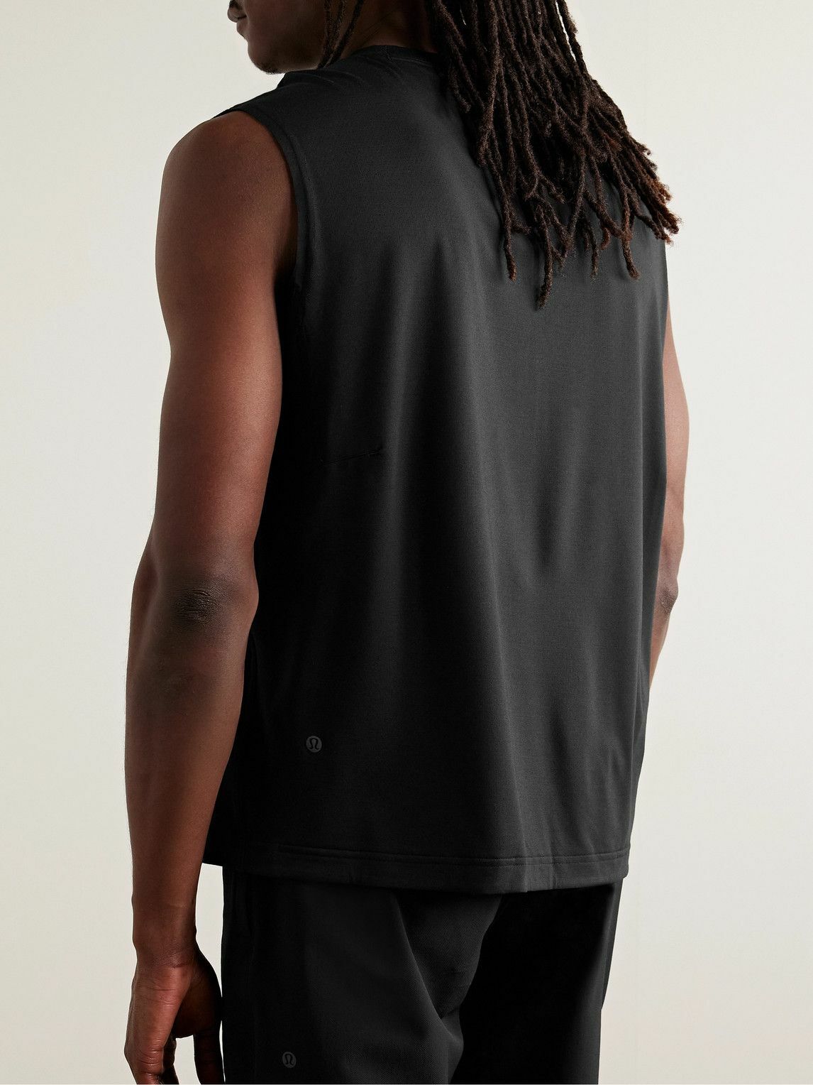 Lululemon - Train Stretch Recycled-Mesh Tank Top - Black Lululemon