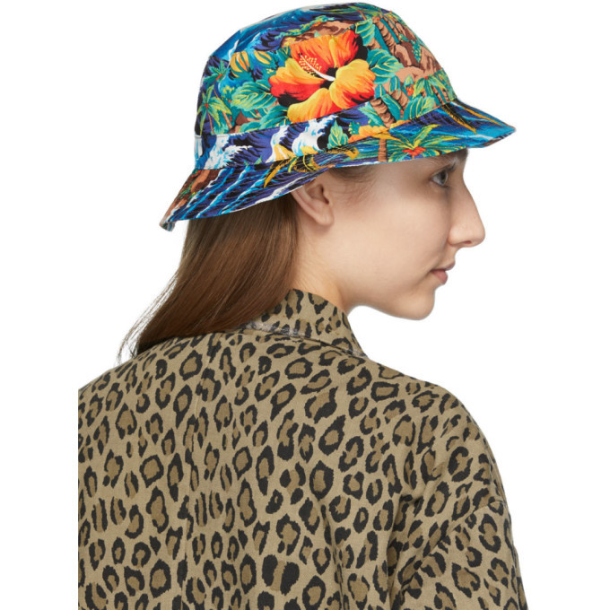 R13 Blue Wave Island Bucket Hat R13