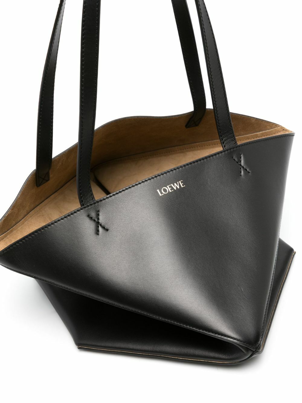 LOEWE - Puzzle Fold Leather Medium Tote Bag Loewe