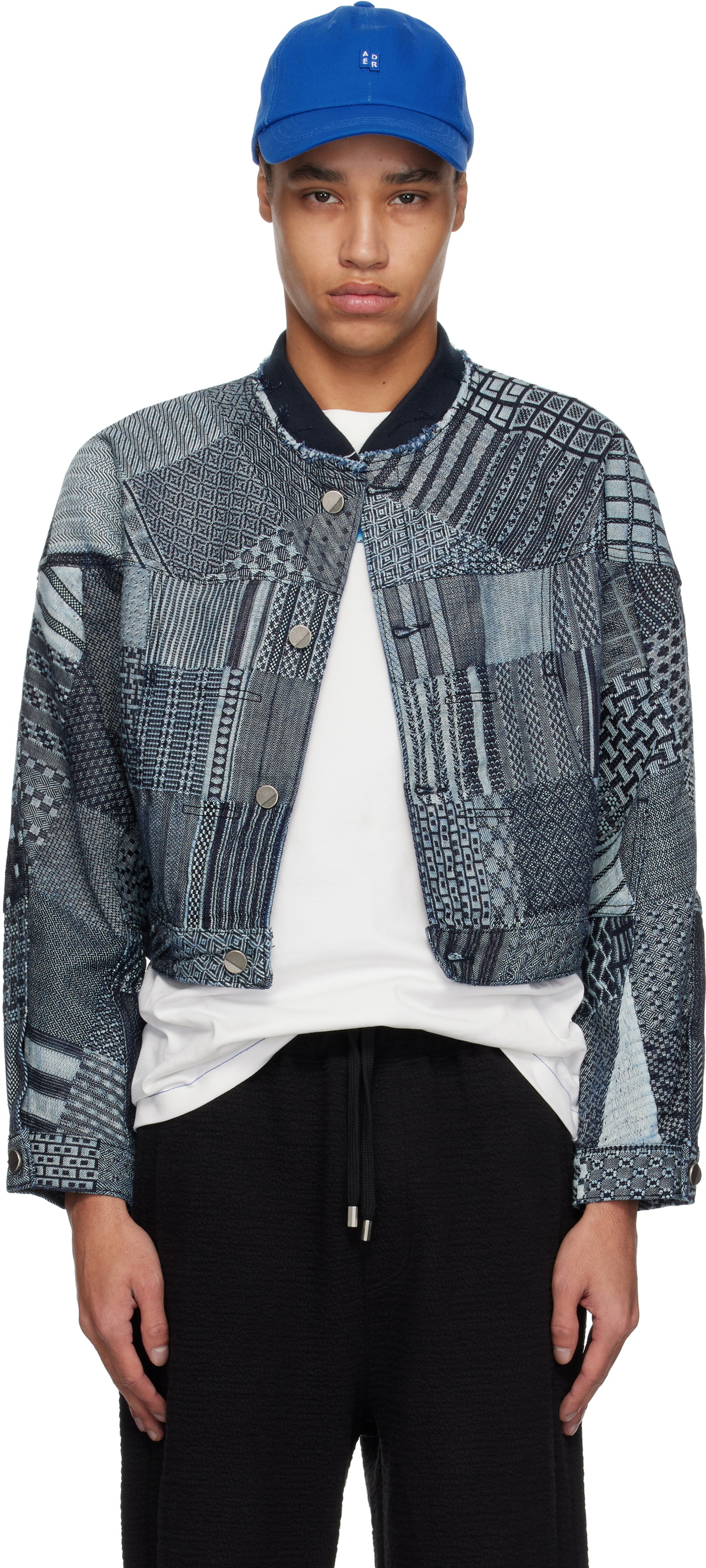 ADER error Blue Collaz Product. 21 Denim Jacket ADER error