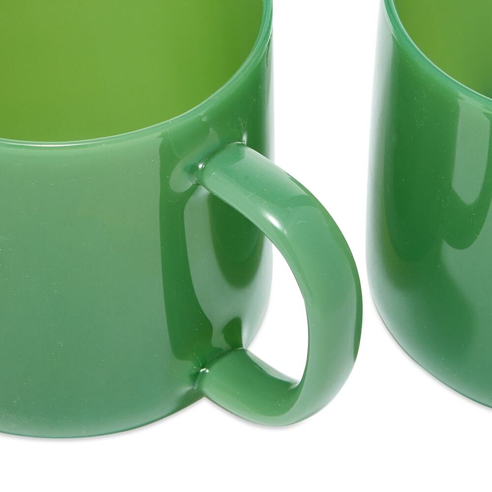 HAY Borosilicate Mug - Set of 2 in Jade Green HAY