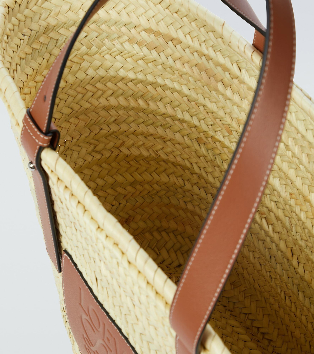 Loewe - Large raffia tote bag Loewe