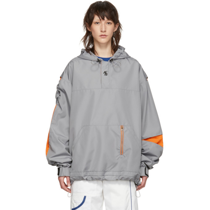 ADER error SSENSE Exclusive Grey ASCC Anorak Jacket ADER error