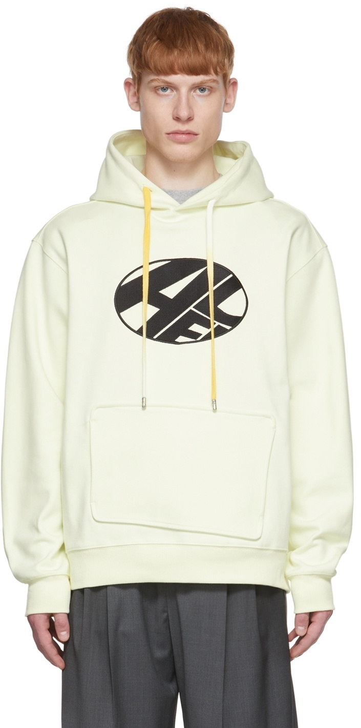 ADER error Yellow Distort Hoodie ADER error