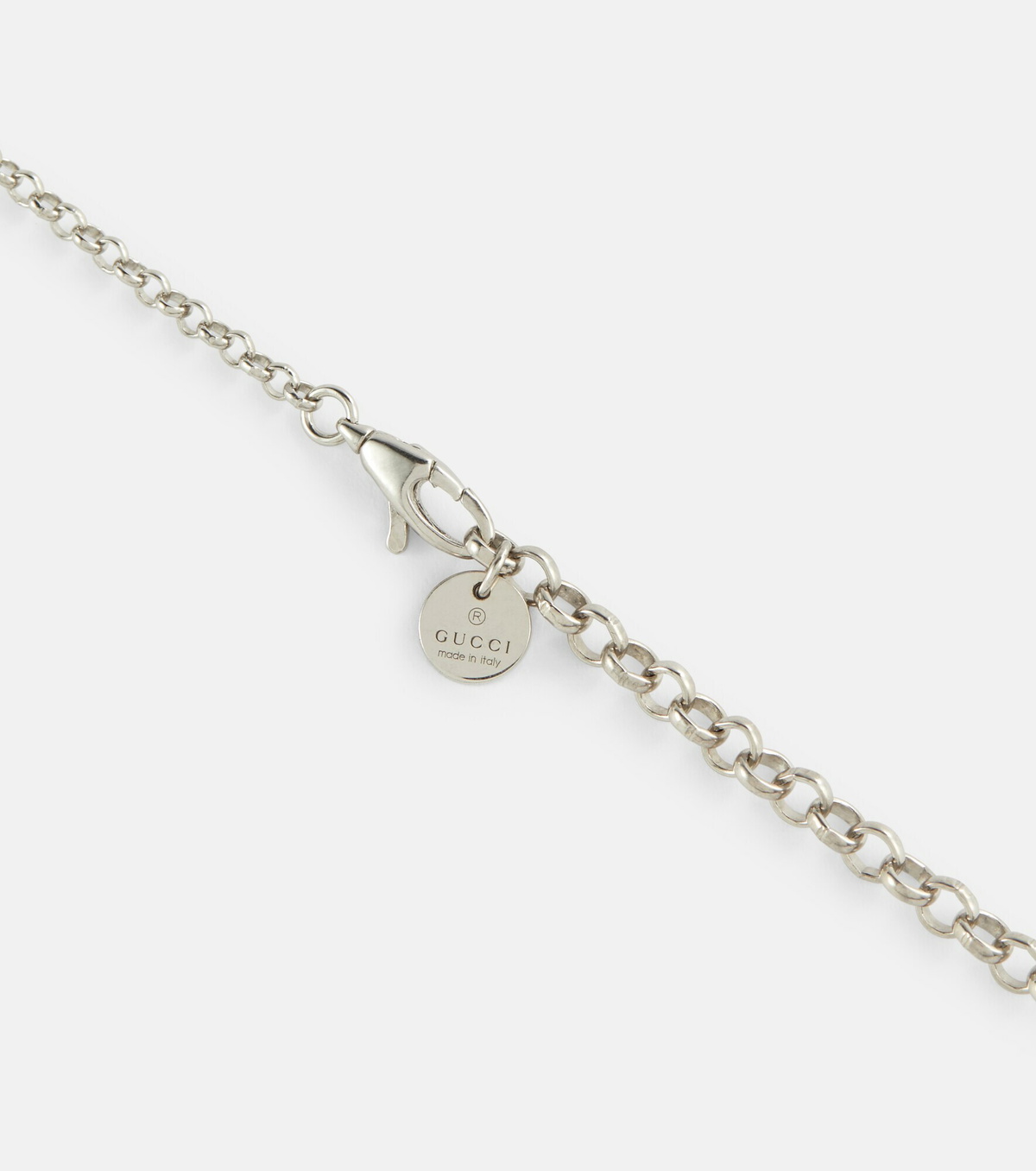 Gucci - Interlocking G sterling silver necklace Gucci