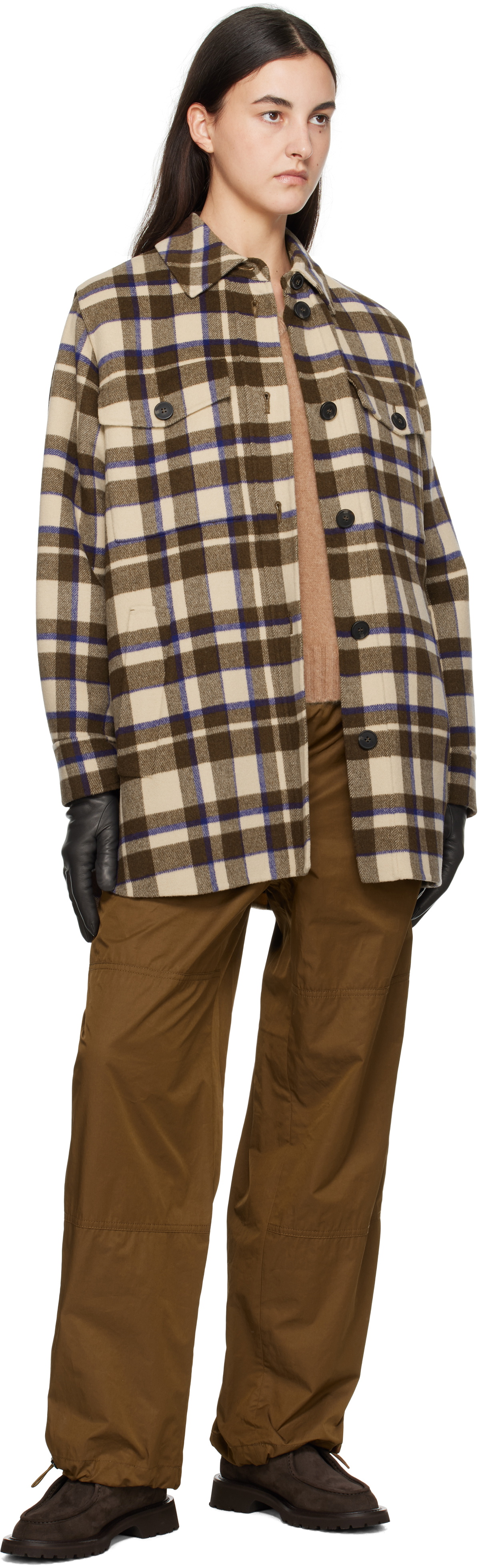 Weekend Max Mara Brown Mario Shirt Weekend Max Mara