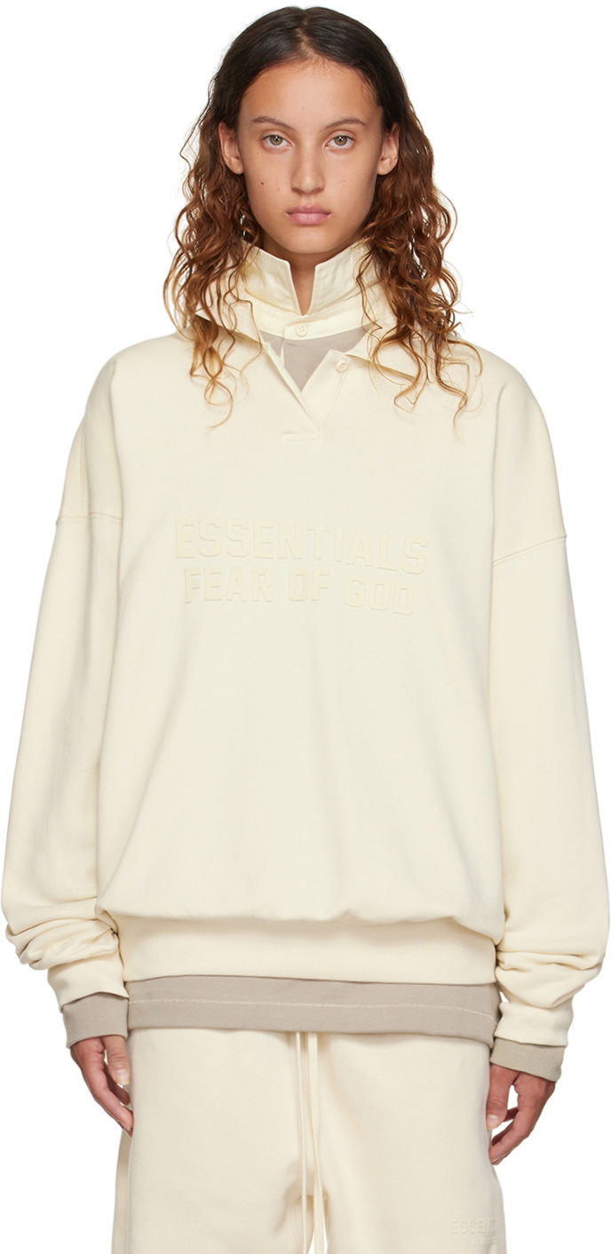 Essentials Off-White Lightweight Polo Essentials