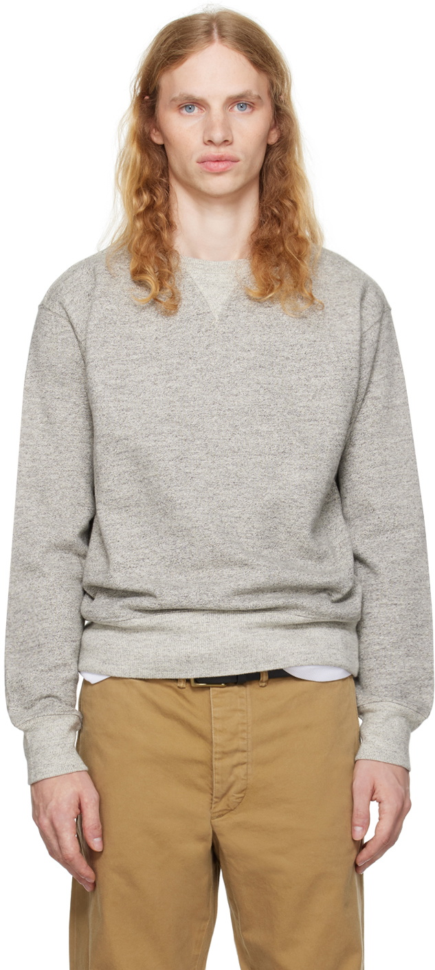 RRL Gray Fleece Sweatshirt RRL
