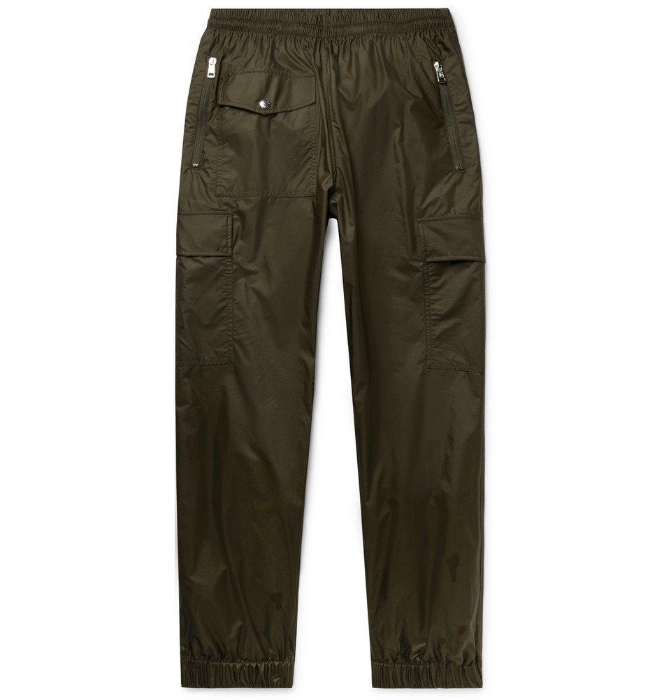 Moncler Genius - Tapered Shell Track Pants - Army green Moncler Genius