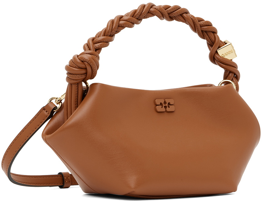 GANNI Tan Mini Bou Bag GANNI