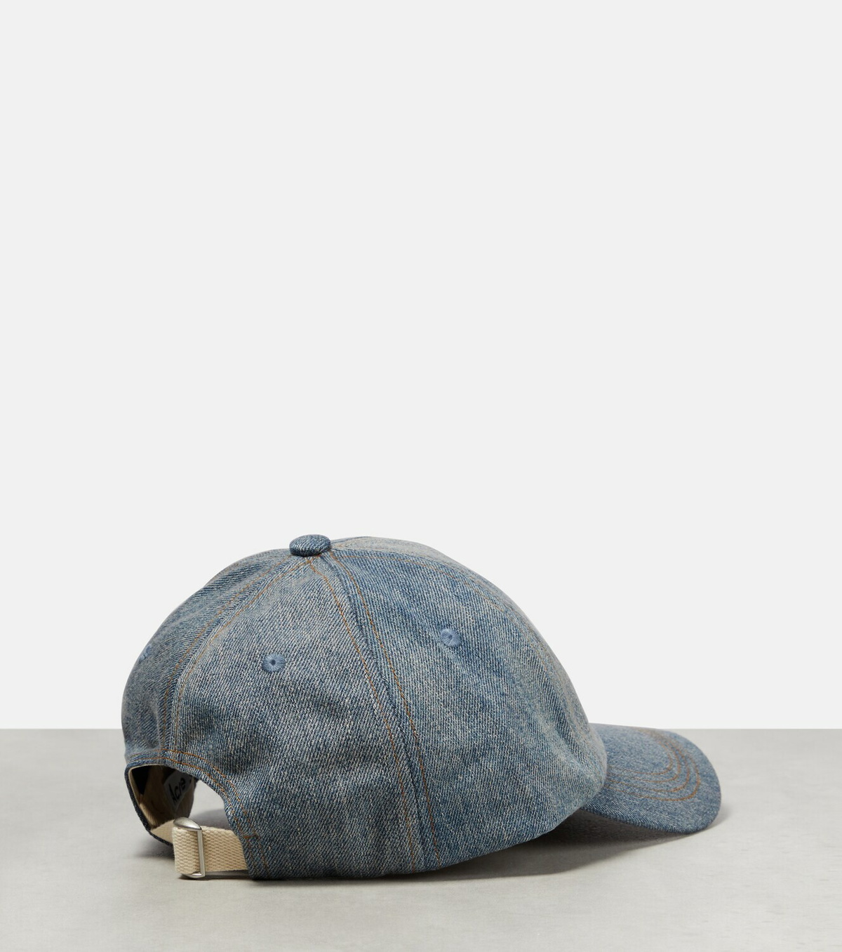 Acne Studios - Bleached denim baseball cap Acne Studios