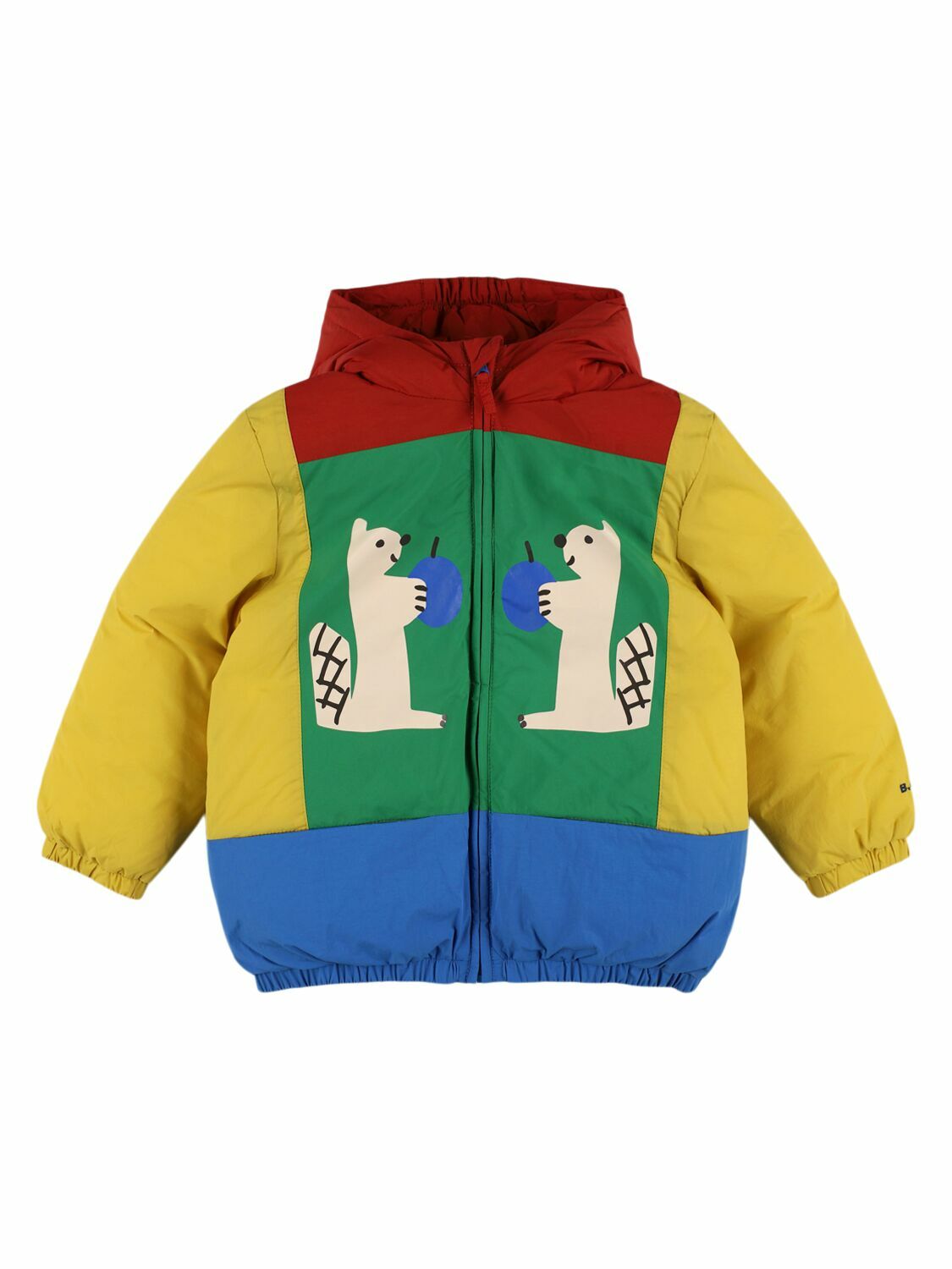 BOBO CHOSES Recycled Poly Hooded Puffer Jacket Bobo Choses