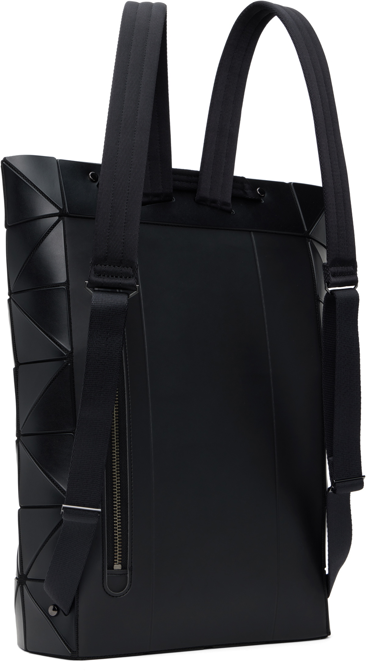 BAO BAO ISSEY MIYAKE Black Blocky Backpack Bao Bao Issey Miyake