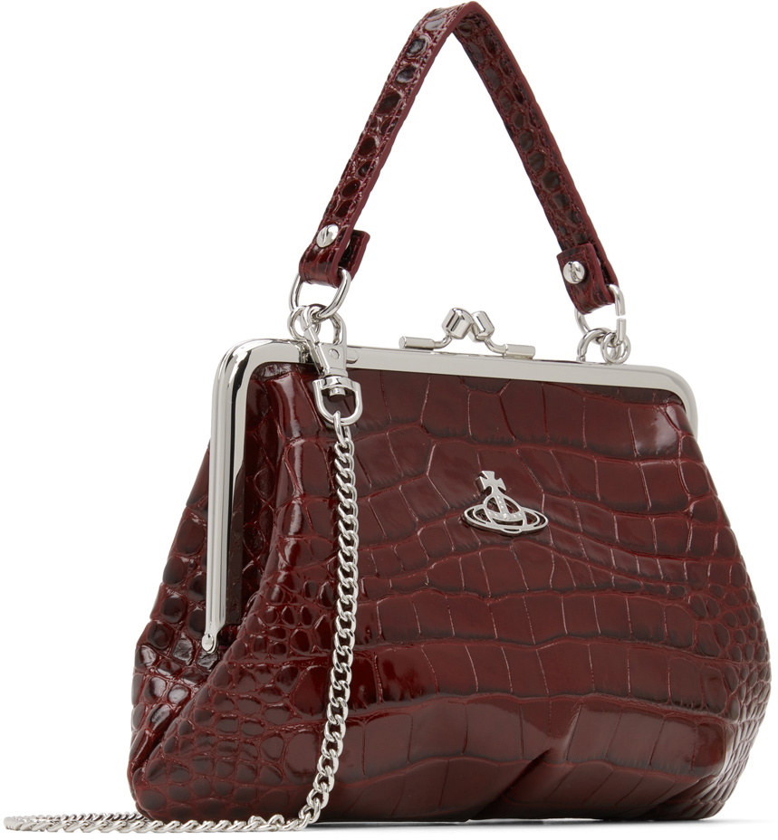 Vivienne Westwood Burgundy Granny Frame Bag Vivienne Westwood