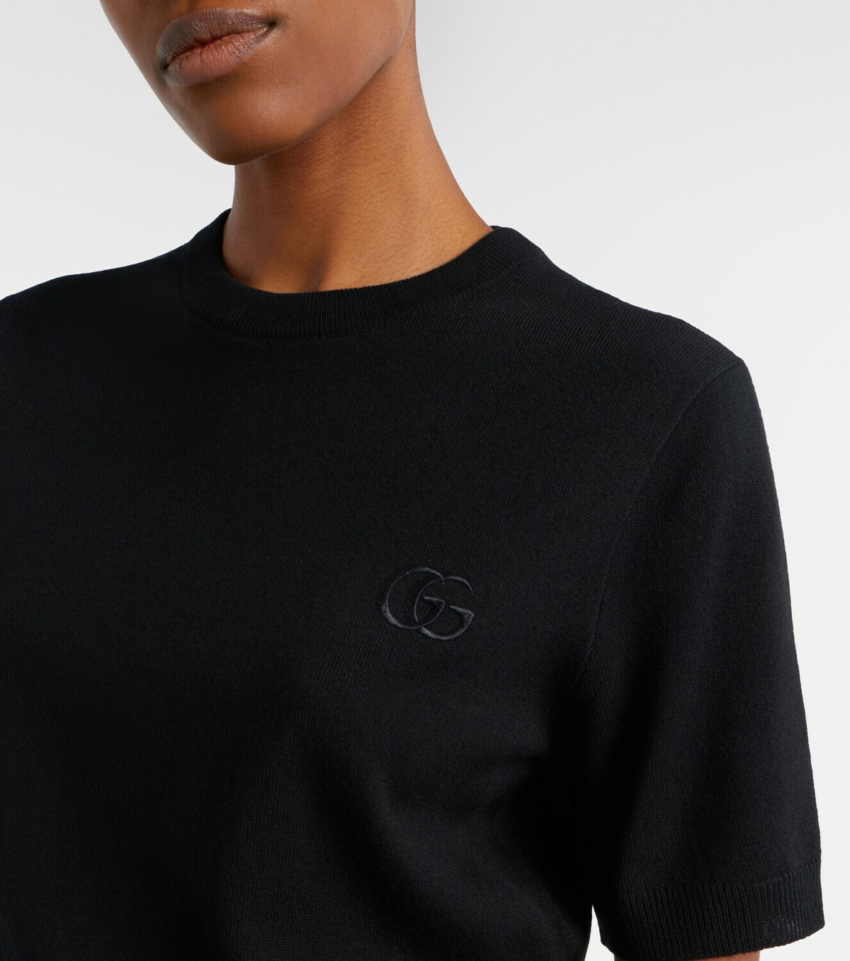 Gucci Double G wool top Gucci